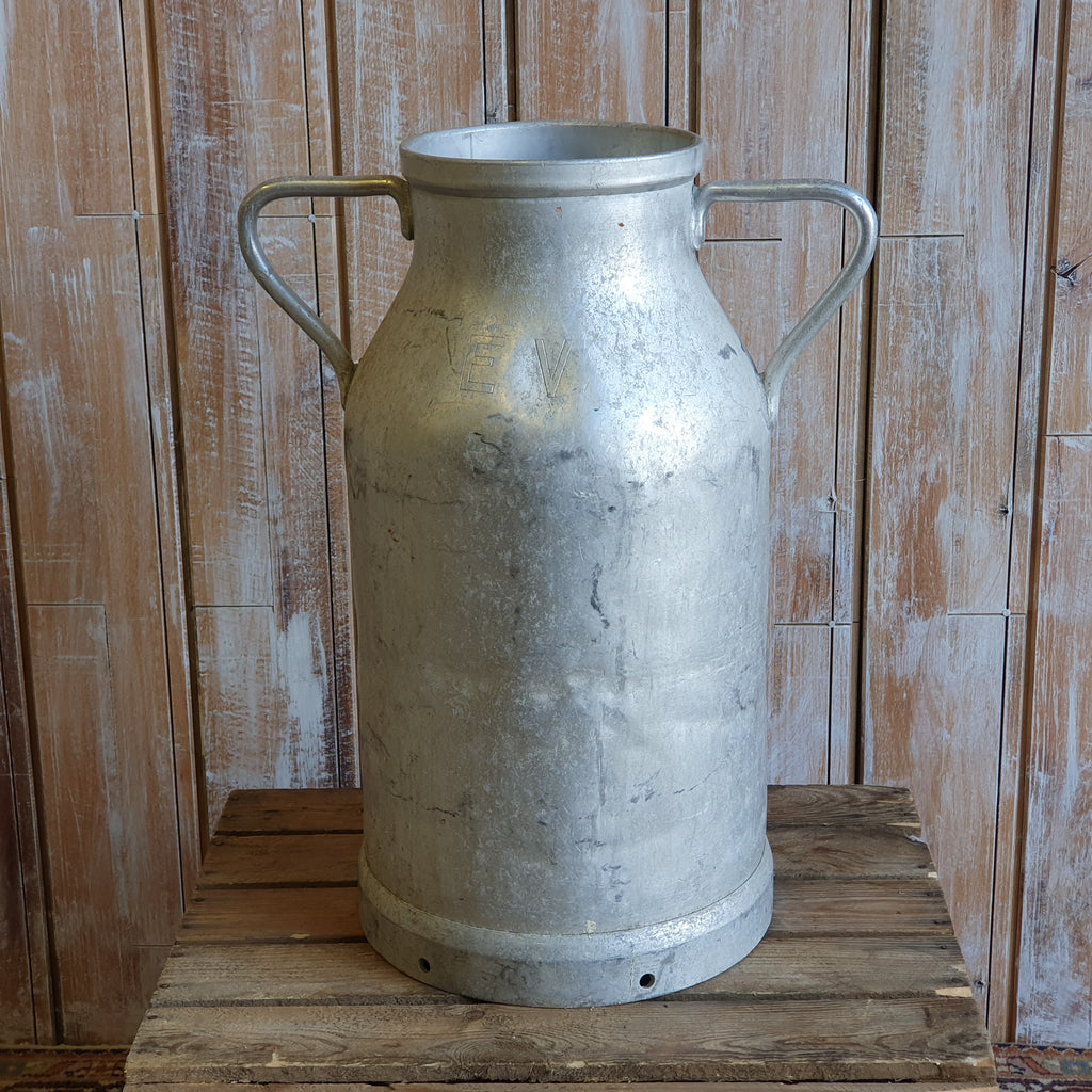 Vintage Aluminium Milk Churn – Locate To Create