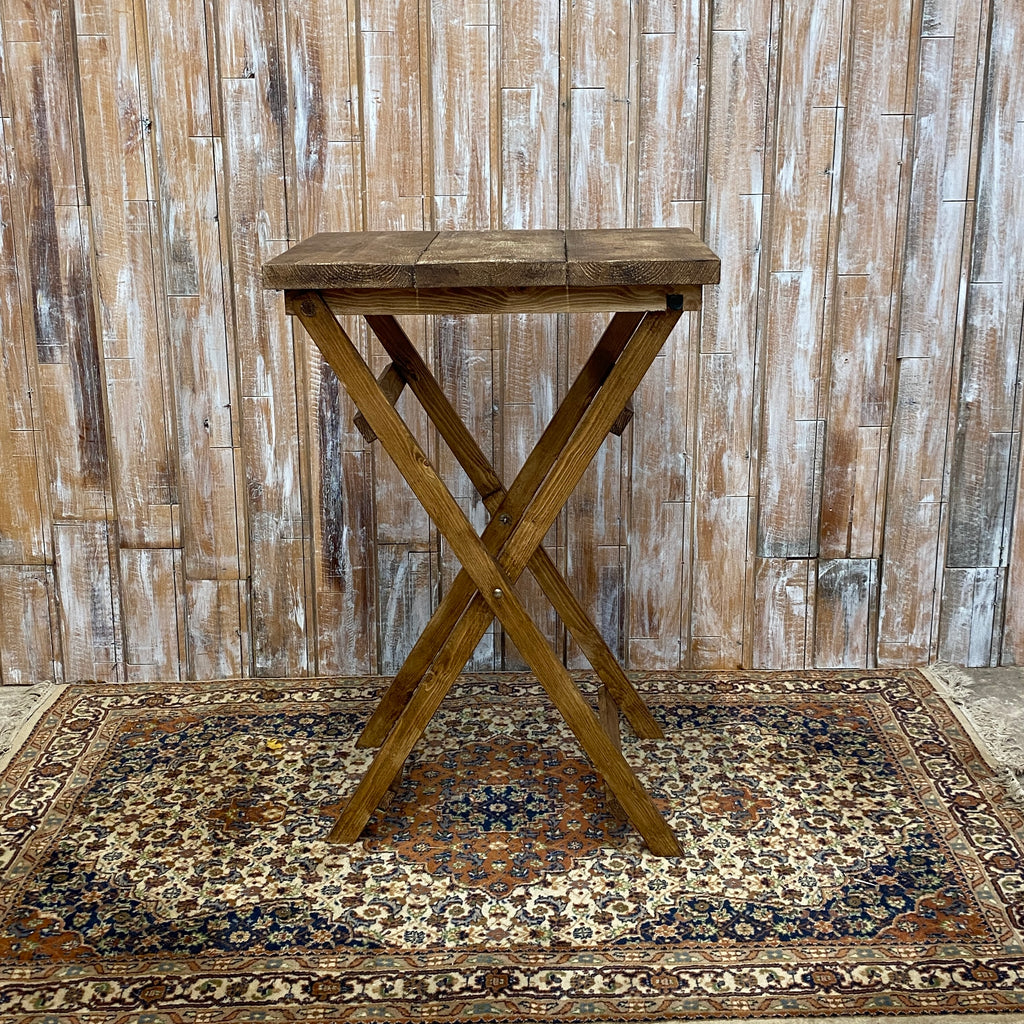 Rustic Poseur Table – Locate To Create